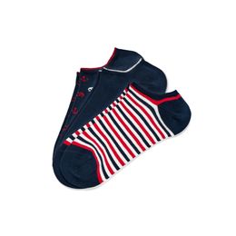 Tchibo - 3 Paar Sneakersocken - Damen - Gr. 35-38 - dunkelblau
