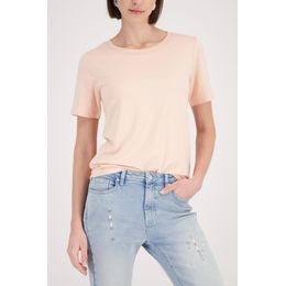 monari Damen Rundhalsshirt "Shirt Kette", rosa, Gr. 44, clean, unifarben, Web, Obermaterial: 70% Viskose, 25% Modal, 5% Elasthan, Shirts, mit