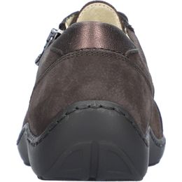 Waldl&auml;ufer WALDL&Auml;UFER Damen Schn&uuml;rschuh "Henni", Gr. 5dunkelbraun, Nappaleder, Nubukleder, Veloursleder, Schuhe, Halbschuh, Sneaker, Komfortschuh mit