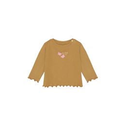Noppies Shirt girl size 68 Brown / Pink / White