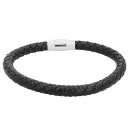 Adelia&acute;s ADELIA ́S Herren Edelstahlarmband "Unisex Armband aus Edelstahl", 21, Edelstahl, schwarz, Edelstahl, Armb&auml;nder