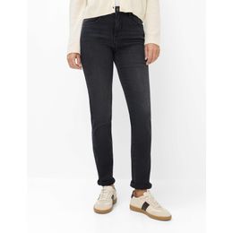 Brax Damen 5-Pocket-Jeans "Style CAROLA", schwarz, Gr. 46, Denim/Jeans, 96% Baumwolle, 4% Elasthan, Jeans
