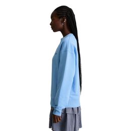 Marc O'Polo Damen Sweatshirt "aus softem French Terry"flaxflower blau, Gr. XXS, MARC O'POLO DENIM, unifarben, Obermaterial: 100% Baumwolle, Sweatshirts