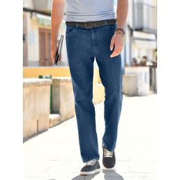 Br&uuml;hl BR&Uuml;HL Herren Dehnbund-Jeans, blau, Gr. 25, unifarben, 78% Baumwolle, 21% Polyester, 1% Elasthan, Jeans