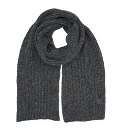 MaxiMo M&auml;dchen Schal, grau, Gr. 4, meliert, Strick, Materialmix, Modet&uuml;cher, weich, w&auml;rmend, basic, bequem