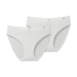 Tchibo - 2 Slips - Damen - Gr. M - wei&szlig;