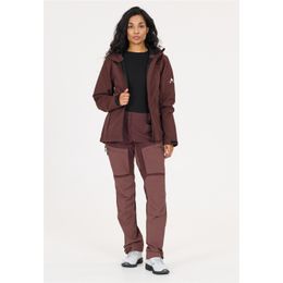 WHISTLER Damen Softshelljacke "Rosea V2", braun, Gr. 46, unifarben, 100% Polyester, Jacken, mit wasserabweisender Beschichtung