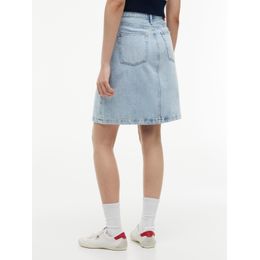 Tommy Jeans Damen Jeansrock "CLAIRE SKIRT RWB CBF CJ6013"denim light, Gr. 30, unifarben, Denim/Jeans, Obermaterial: 100% Baumwolle, R&ouml;cke, Baumwolle,