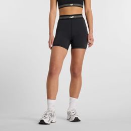 new balance Workout Pants 'Ac Fitted 5' female size XXS Black / White