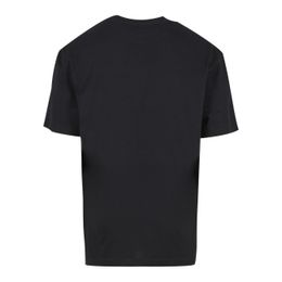Urban Classics Herren T-Shirt "Urban Classics UC College Logo Tall Tee", schwarz, Gr. M, bedruckt, 100% Baumwolle, Shirts