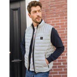 Lerros Herren Steppweste "Steppweste f&uuml;r Herren, leicht gef&uuml;ttert", wei&szlig;, Gr. L, 100% Polyester, Westen