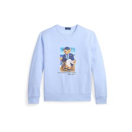 Polo Ralph Lauren Sweatshirt 'SEASONAL' Herren Gr&ouml;&szlig;e M hellblau / braun / schwarz / wei&szlig;