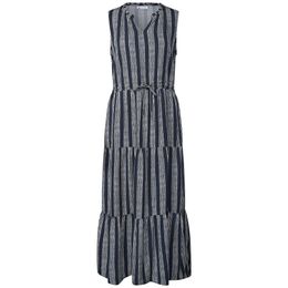 Street One Kleid Damen Gr&ouml;&szlig;e 46 navy / wei&szlig; Sommerkleid
