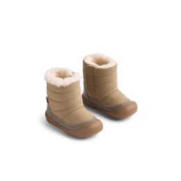 Wheat M&auml;dchen Stiefel "Wheat Winterboot Delaney Tex", Gr. 20, beige, Nylon, unifarben, Schuhe