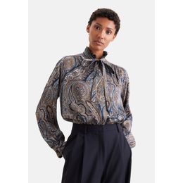 Seidensticker Damen Klassische Bluse, bunt, Gr. 42, gemustert, 100% Viskose, Blusen, 1/1 Druck