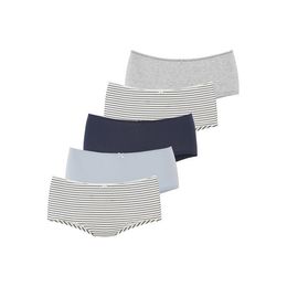 VIVANCE BY LASCANA Panty mehrfarbig Gr. 32/34 f&uuml;r Damen. Mit Schleife. K&ouml;rpernah. Nachhaltig.