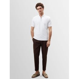 Antioch Zip T-Shirt Herren Gr&ouml;&szlig;e S wei&szlig;