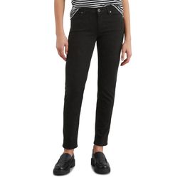 Marc O'Polo MARC O'POLO Damen 5-Pocket-Hose "aus Lyocell-Baumwolle-Mix", schwarz, Gr. 26, unifarben, Obermaterial: 64% Lyocell, 32% Baumwolle, 4% Elasthan, Hosen