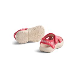 Wheat M&auml;dchen Sandale "Wheat Sandal Bani", Gr. 26rot stripe flowers, Synthetik, Schuhe