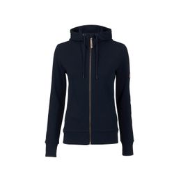 Tchibo - Kapuzenjacke mit Merino - Damen - Gr. M - dunkelblau