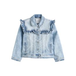 next &Uuml;bergangsjacke M&auml;dchen Gr&ouml;&szlig;e 122 blau