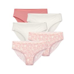 Tchibo - 5 Magic-Cut-Slips - Damen - Gr. S - creme