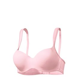 Damen Schalen-BH "Dirndl-BH, BH mit B&uuml;gel, Optimizer", NUANCE BY LASCANA, Gr. 100, rosa, Microtouch, Obermaterial: 82% Polyamid (TACTEL), 18%