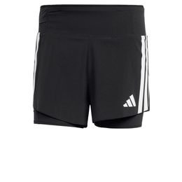 adidas Performance Sportshorts 'Adizero' Herren Gr&ouml;&szlig;e S gr&uuml;n / schwarz / wei&szlig;