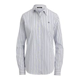 Lauren by Ralph Lauren Lauren Ralph Lauren Bluse Damen Gr&ouml;&szlig;e S hellblau / schwarz / wei&szlig;