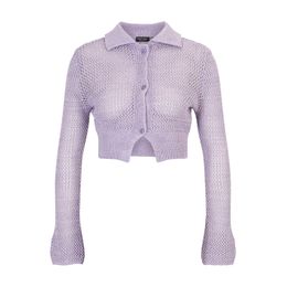 Nasty Gal Strickjacke Damen Gr&ouml;&szlig;e L helllila