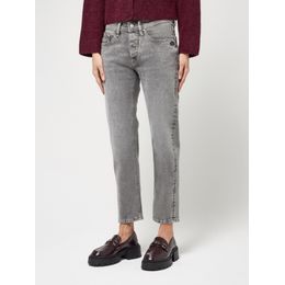 Gang Damen Boyfriend-Jeans "94NICA CROPPED", grau, Gr. 34, Denim/Jeans, Obermaterial: 98% Baumwolle, 2% Elasthan, Jeans, mit geraden und verk&uuml;rzten