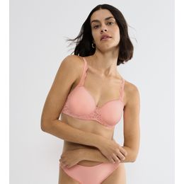 Triumph Damen B&uuml;gel-BH "Amourette WP", Gr. 80, rosa, Microtouch, Obermaterial: 61% Polyester, 27% Polyamid, 12% Elasthan, BHs, Stretch-Spitze, glatte