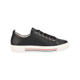 Remonte Damen Sneaker "Remonte Sneaker Lederimitat", Gr. 36, schwarz, Lederimitat, Schuhe