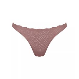 Sloggi String 'ZERO Feel Bliss' Damen Gr&ouml;&szlig;e M brokat / grau