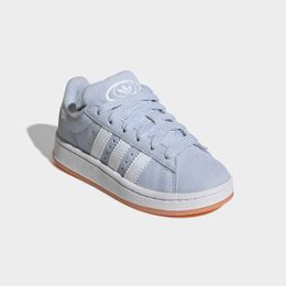M&auml;dchen Sneaker "CAMPUS 00S", adidas originals, Gr. 28, blau, Leder, Synthetik, Schuhe, f&uuml;r Kinder