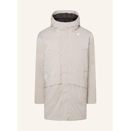 K-way Herren Funktionsjacke "K-way Winterjacke JARNO ST THERMO"beige cashmere, schwarz olive, Gr. XL, Obermaterial: 76% Polyester, 24% Polyurethan.