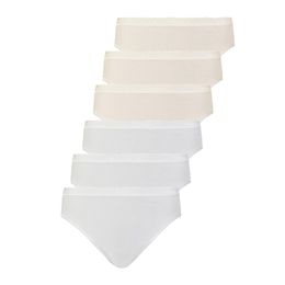 Nina von C. Damen Midislip "6er Pack Damen Midislip Slipboutique", Gr. 40, bunt, Obermaterial: 100% Baumwolle CO., Unterhosen