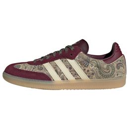 adidas originals Sneakers 'Samba OG X Liberty London' female size 38 Ecru / Khaki / Olive / Burgundy