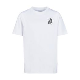 MisterTee Jungen T-Shirt "MisterTee Beyond Your Dreams Tee", wei&szlig;, Gr. 146, bedruckt, 100% Baumwolle, Shirts