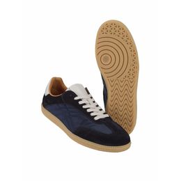 Mey & Edlich Mey & Edlich Herren Velejador-Sneaker Blau 60 % Leder, 40 % Textil