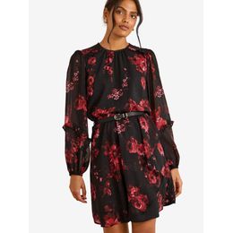Love & Roses Kleid Damen Gr&ouml;&szlig;e 46 rot / schwarz Sommerkleid