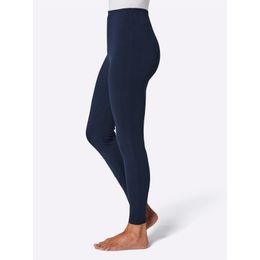 feel good Damen Leggings marine, Gr&ouml;&szlig;e 26/27