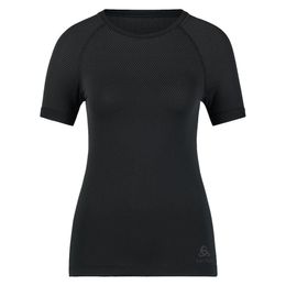 Odlo Performance Light Eco BL Top Crew Neck S/S Bekleidung Damen schwarz XS