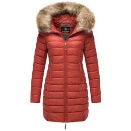 Marikoo Winter Coat 'Rose' female size XXXL Rusty red