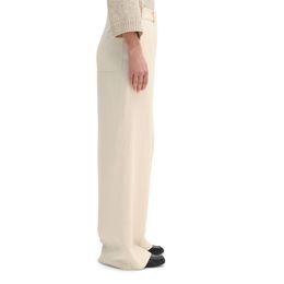 Marc O'Polo MARC O'POLO Damen Chinohose "aus Leinen-Viskose-Mix", beige, Gr. 44, unifarben, Obermaterial: 67% Leinen, 33% Viskose, Hosen