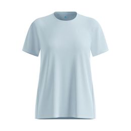 Odlo Zeroweight Chill-Tec T-Shirt Crew Neck s/s Bekleidung Damen blau L