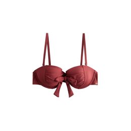 next Bikini Top female size 80 Dark red