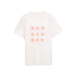 Tom Tailor Shirt female size XXS Rose / White