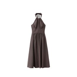 Mango Kleid 'CHECK' Damen Gr&ouml;&szlig;e 38 braun / hellbraun Sommerkleid