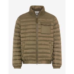 Brax Herren Steppjacke Style BRAD khaki Gr&uuml;n Khaki, gr&uuml;n - khaki, Gr. S